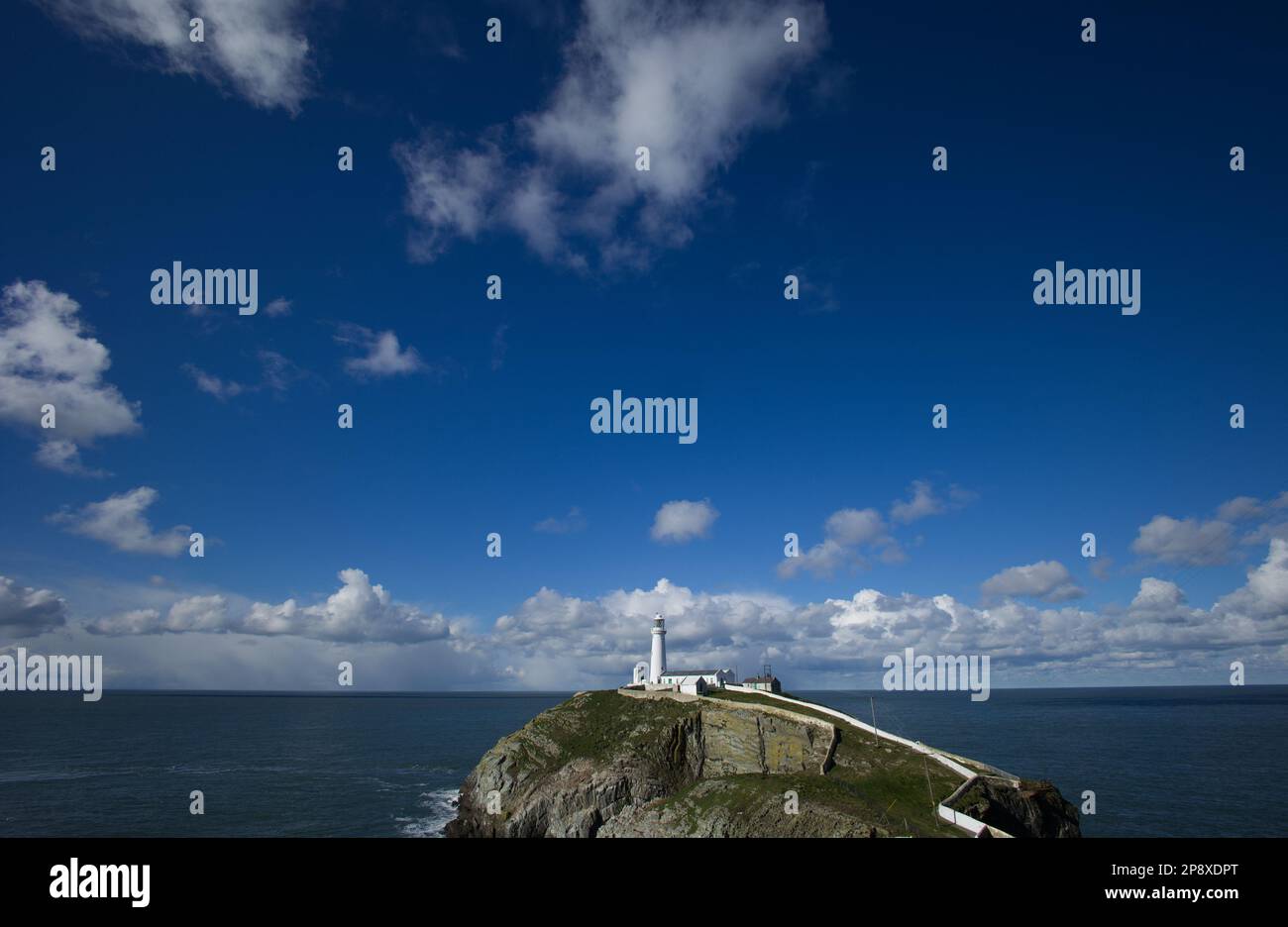 Images from the Wales Coast Path, South Stack lighthouse, Holyhead ...