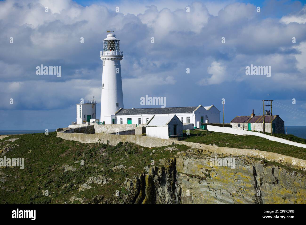 Images from the Wales Coast Path, South Stack lighthouse, Holyhead ...