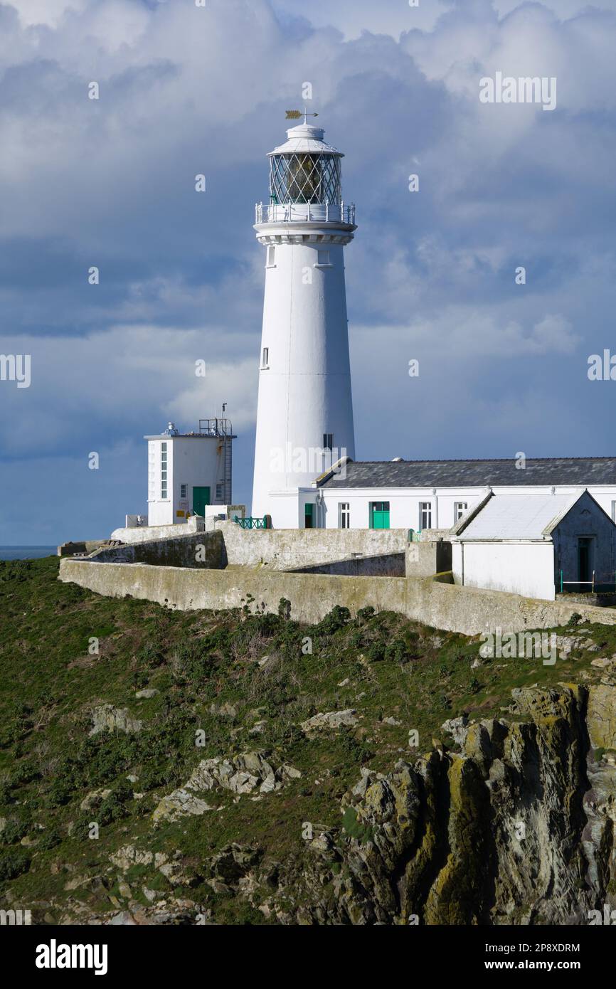 Images from the Wales Coast Path, South Stack lighthouse, Holyhead ...