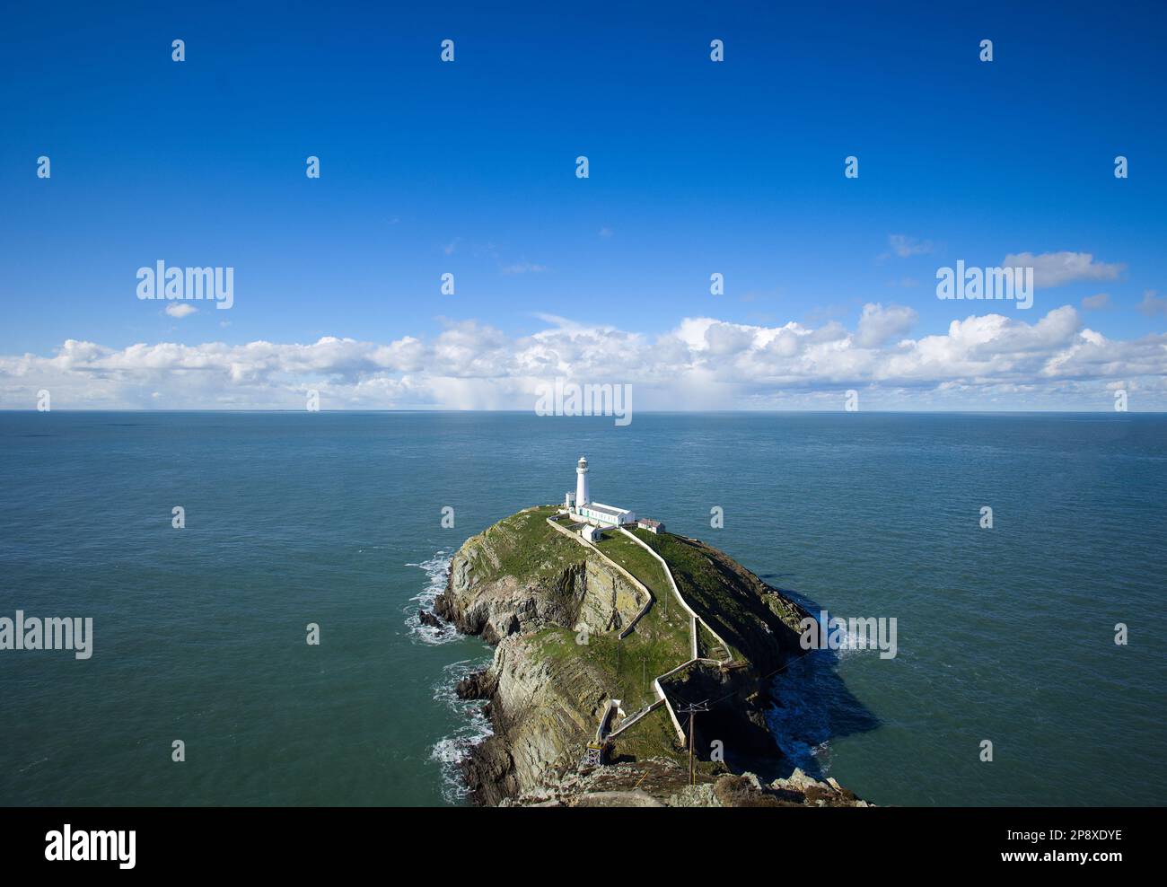 Images from the Wales Coast Path, South Stack lighthouse, Holyhead ...