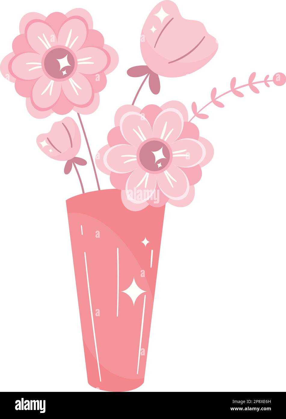 Bouquet base Stock Vector Images - Alamy