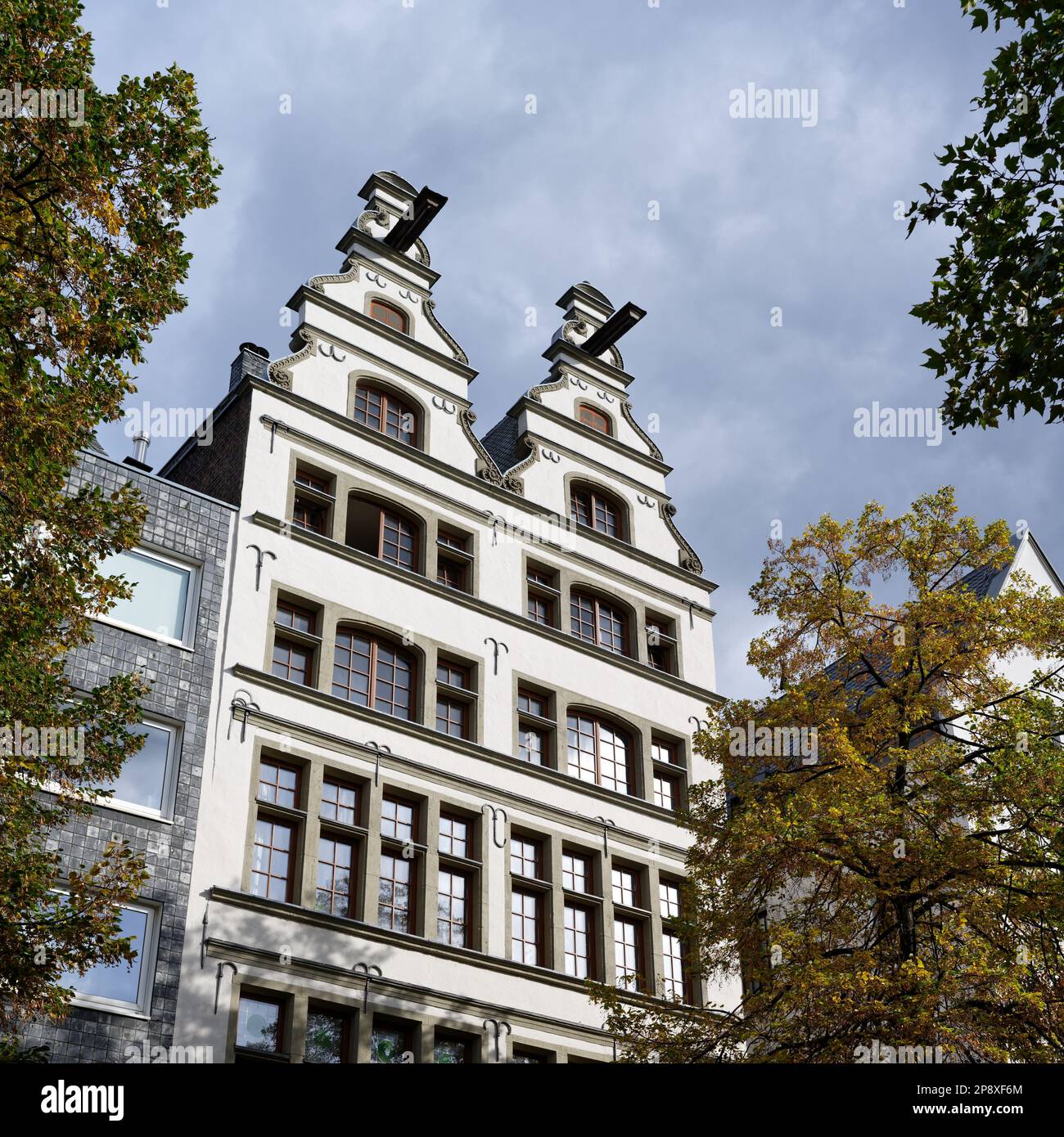 The historic Gaffelhaus from 1580 oldest house on the Alter Markt in ...