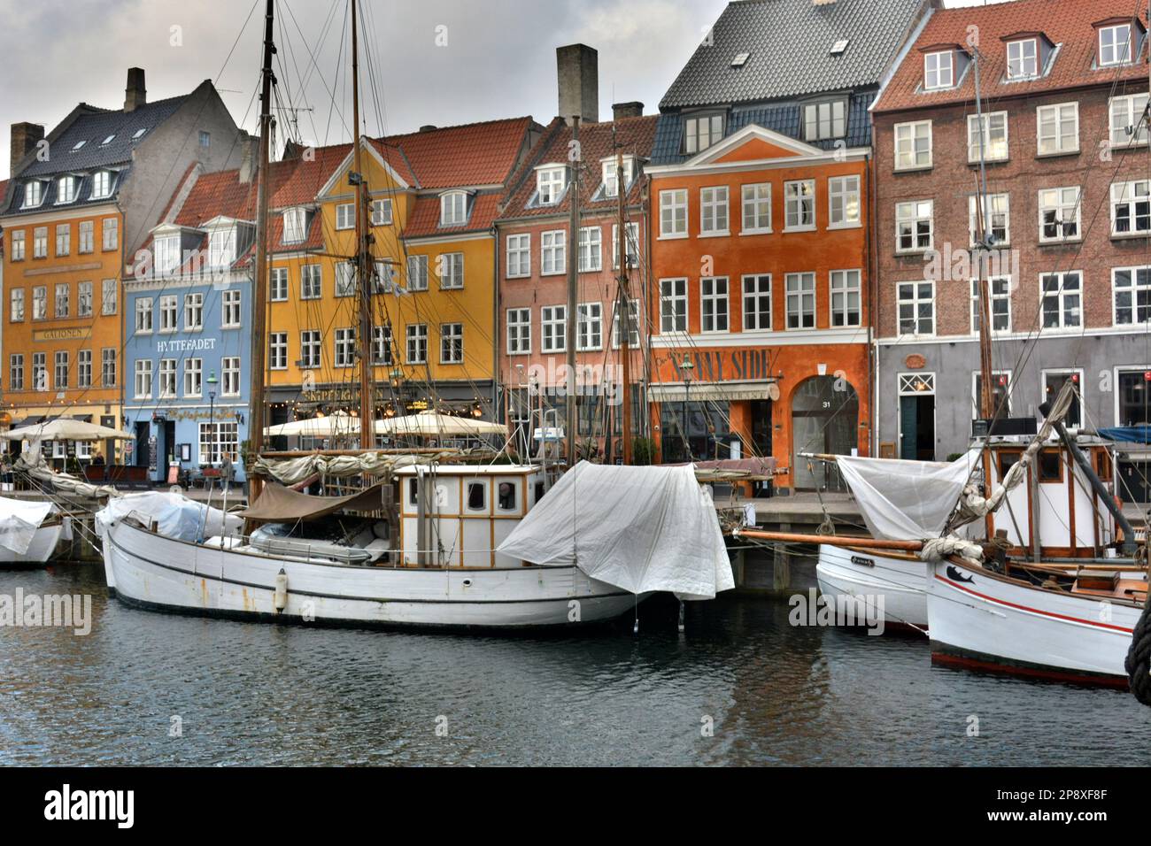 Transport ships boats in Copenhagen in Denmark Stock Photo - Alamy