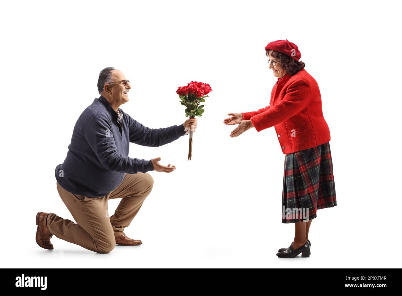 Surprised older woman hi-res stock photography and images - Alamy