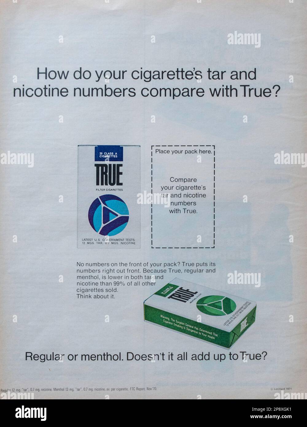 Vintage "Look" Magazine 13 July 1971 issue Advert, USA Stock Photo - Alamy