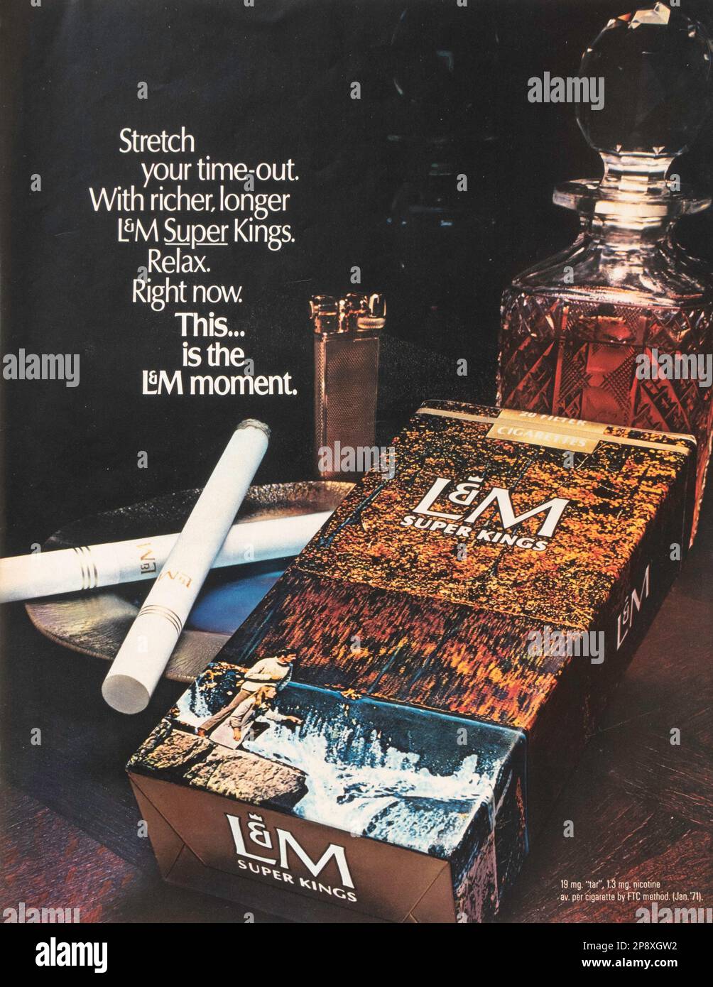 Vintage "Look" Magazine 13 July 1971 issue Advert, USA Stock Photo - Alamy