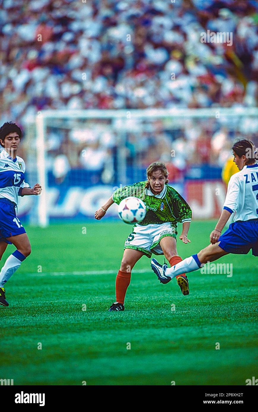 Laurie Hill (MEX) during Mexico vs Brasil at the 1999 FIFA Women's ...
