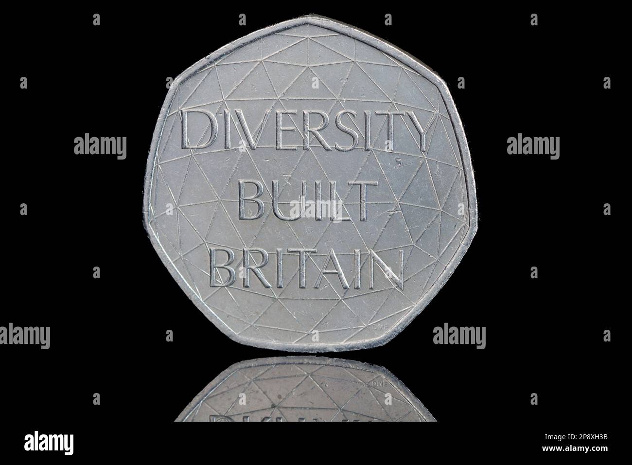 2020 50p coin reverse hi-res stock photography and images - Alamy