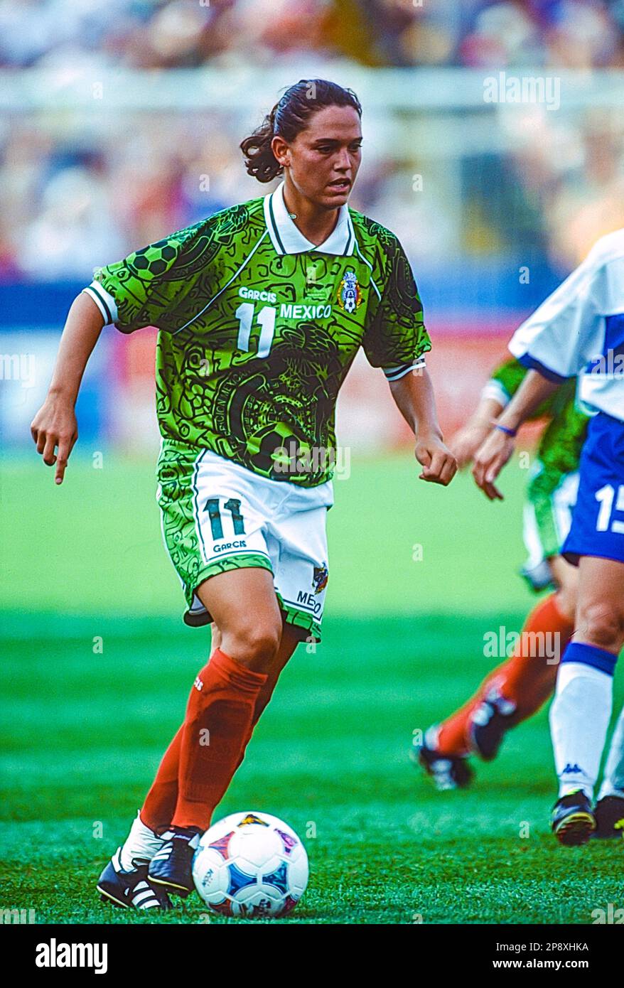 Monica Gerardo (MEX) during Mexico vs Brasil at the 1999 FIFA Women's ...