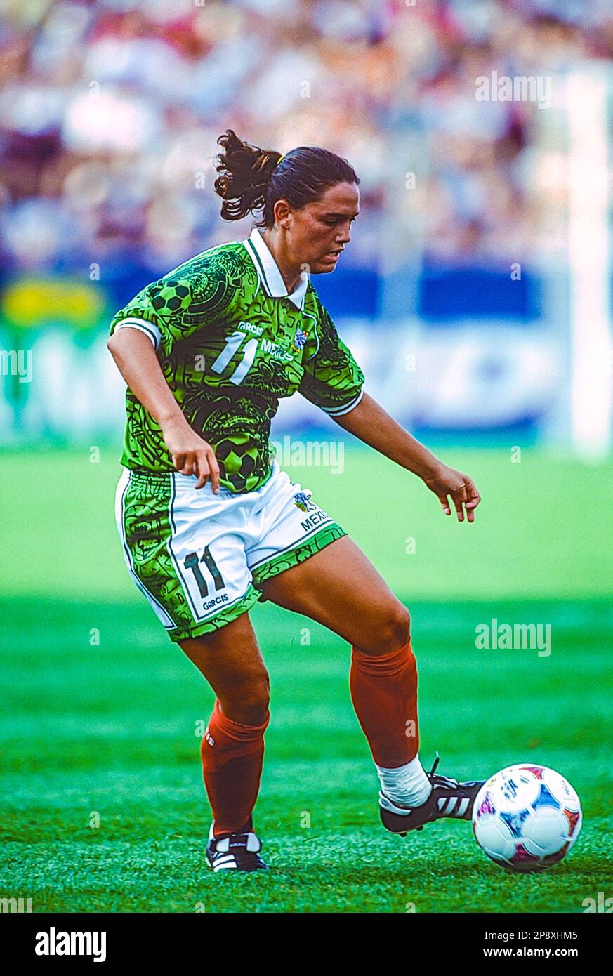 Monica Gerardo (MEX) during Mexico vs Brasil at the 1999 FIFA Women's ...