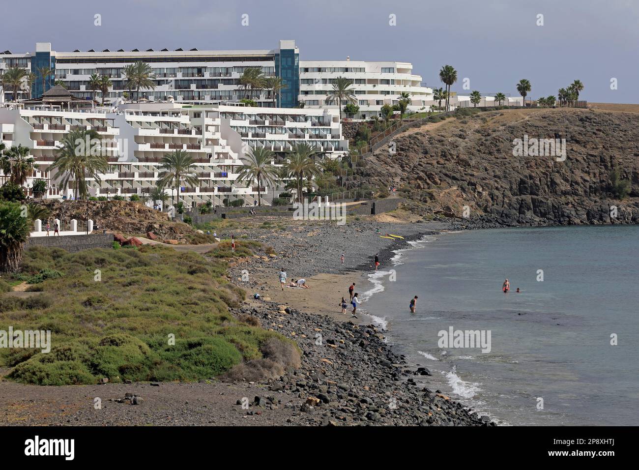 Las Coloradas beach, Playa Blanca, Lanzarote. Taken February / March ...