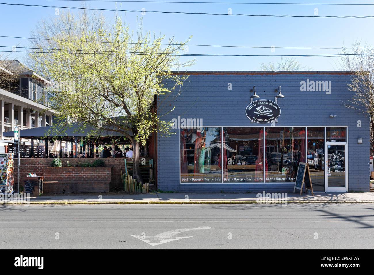 CHARLOTTE, NC-5 MARCH 2023: NoDa District. Billy Jack's Shack, a ...