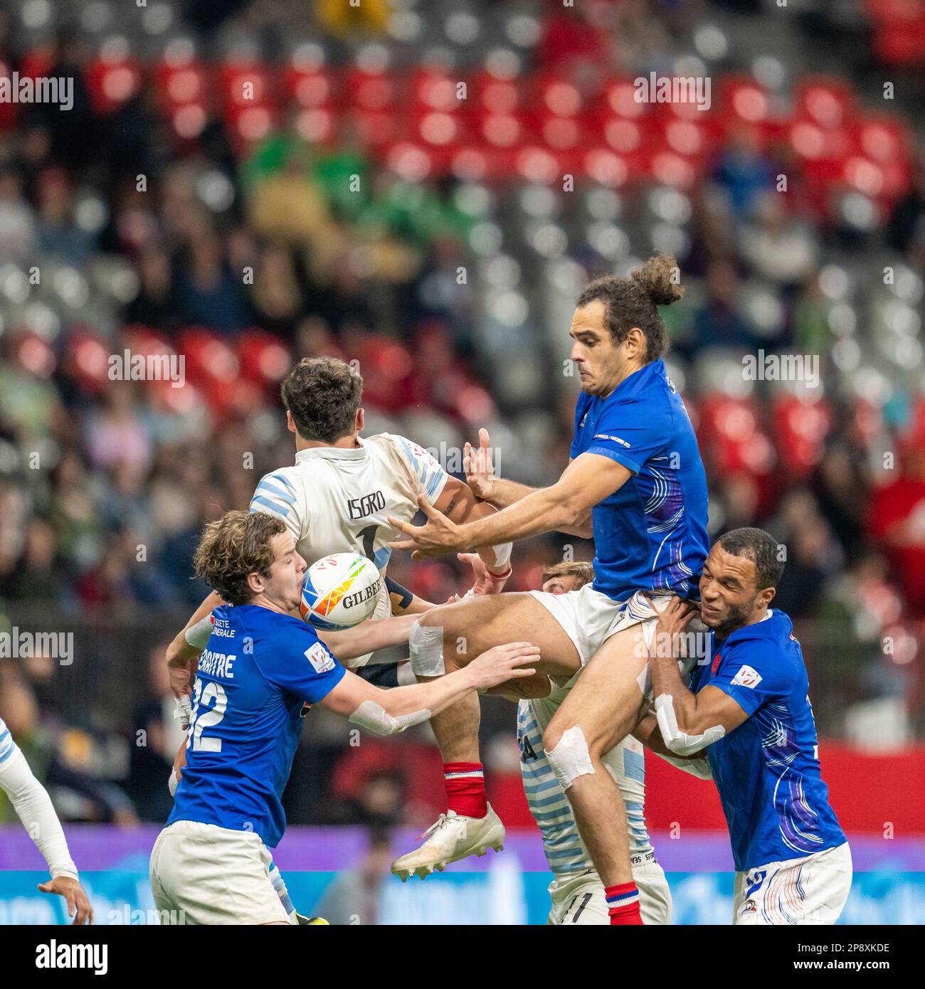 Vancouver, Canada. 5th March, 2023. Rodrigo Isgro (Top L) of Argentina ...