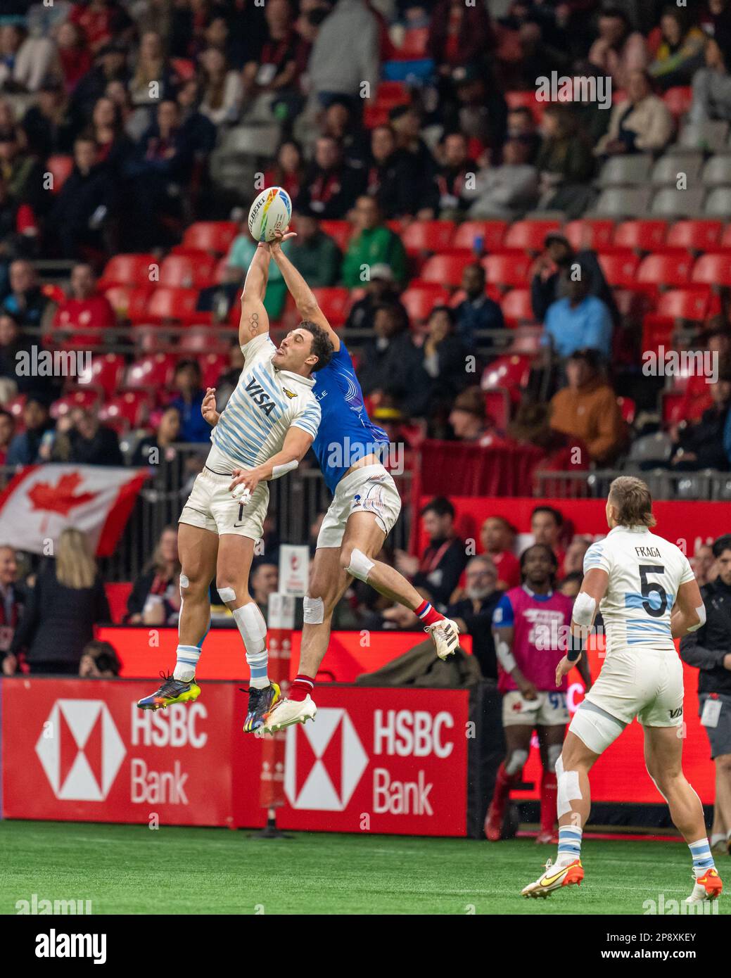 Vancouver, Canada. 5th March, 2023. Rodrigo Isgro (Top L) of Argentina ...