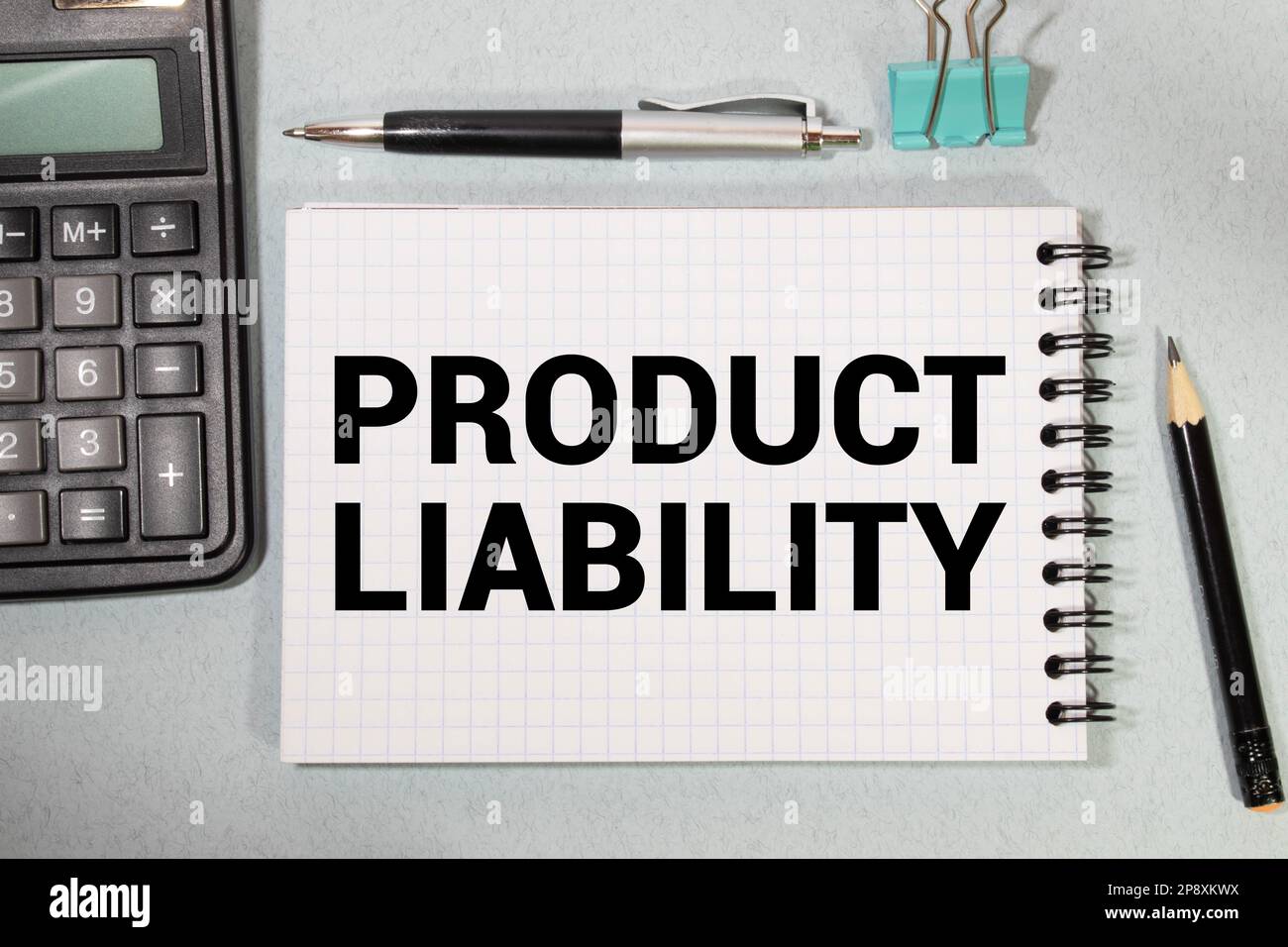 Product Liability is shown on the photo using the text Stock Photo - Alamy