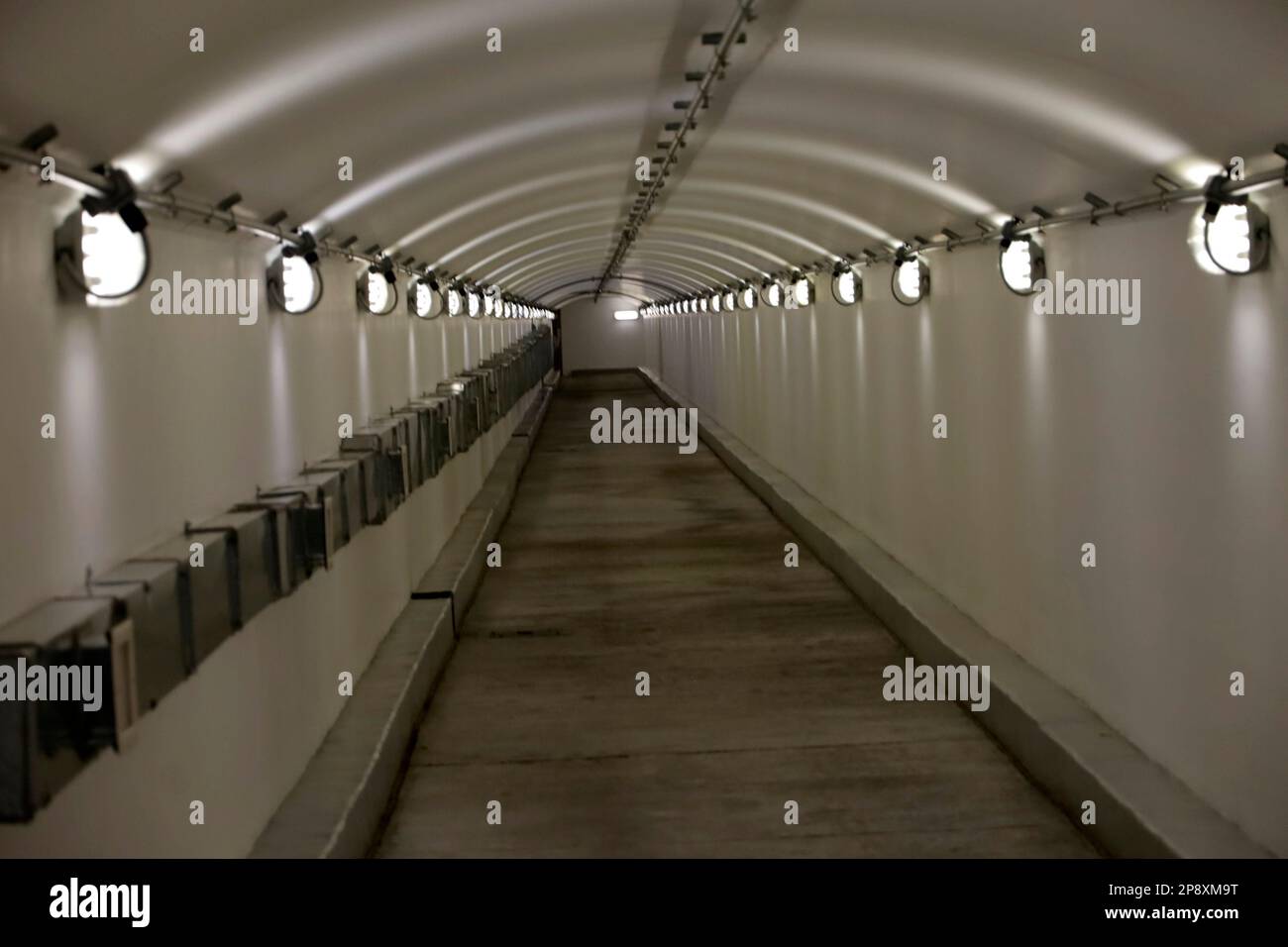 Mexico City, Mexico. 9th Mar, 2023. Tunnel of the National Intelligence ...