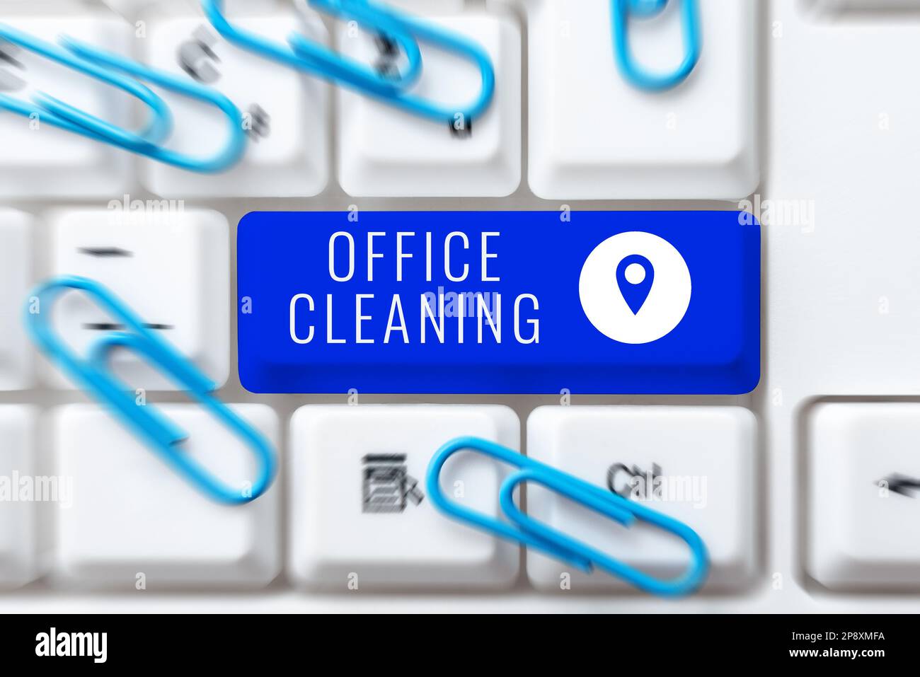 Text showing inspiration Office Cleaning. Business showcase the action ...