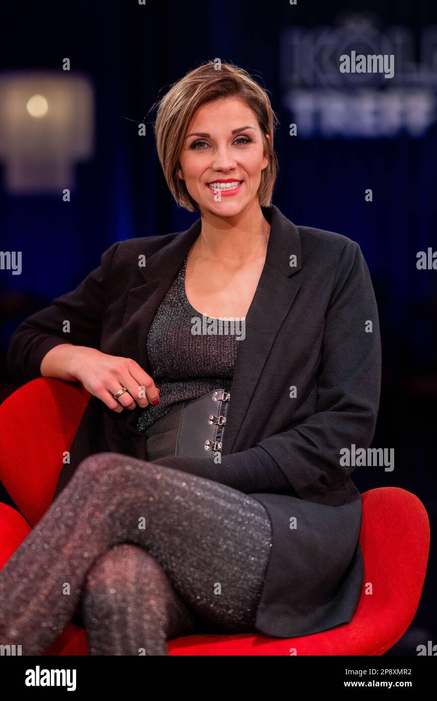 Cologne, Germany. 09th Mar, 2023. Anna-Maria Zimmermann, pop singer ...