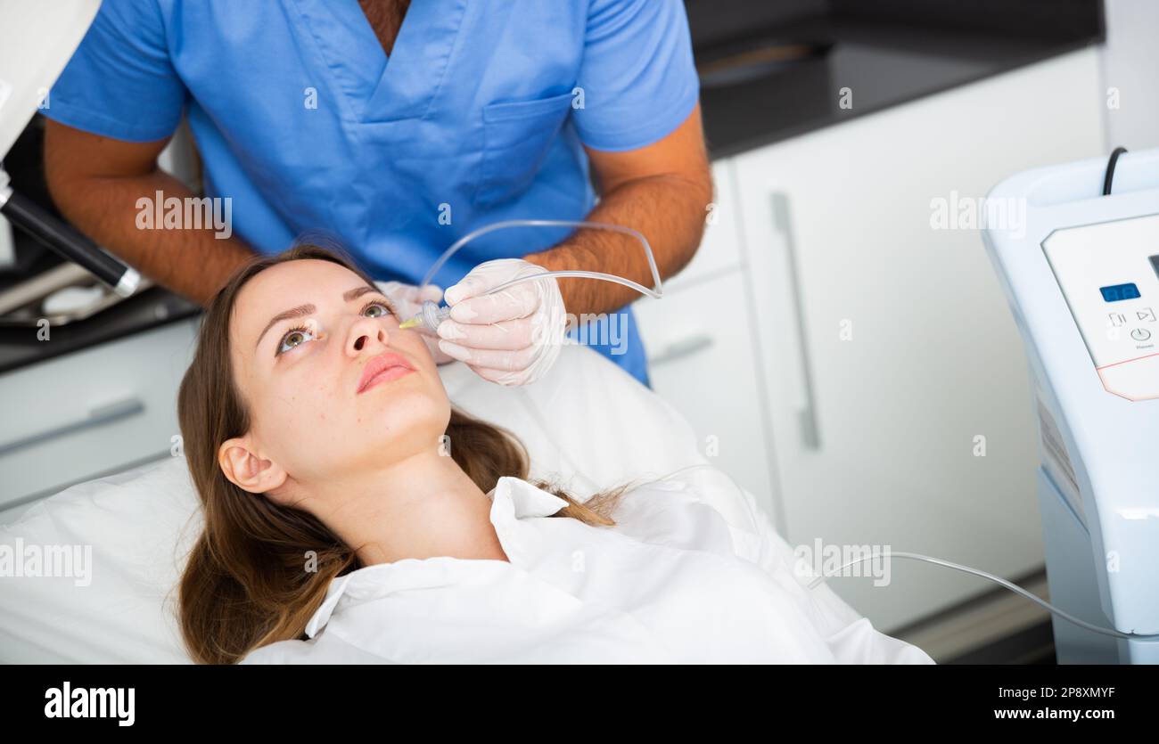 Carboxytherapy hi-res stock photography and images - Alamy