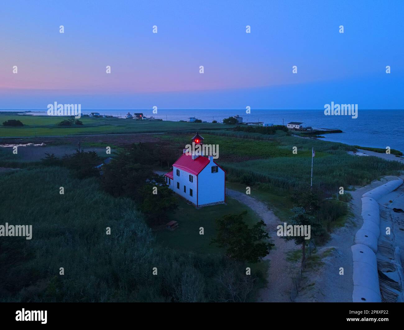 Maurice river lighthouse hi-res stock photography and images - Alamy