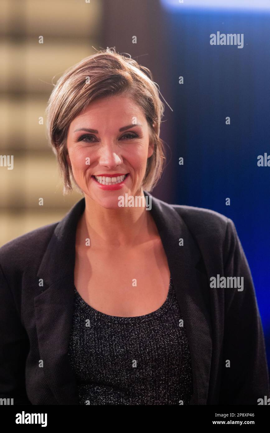 Cologne, Germany. 09th Mar, 2023. Anna-Maria Zimmermann, pop singer ...