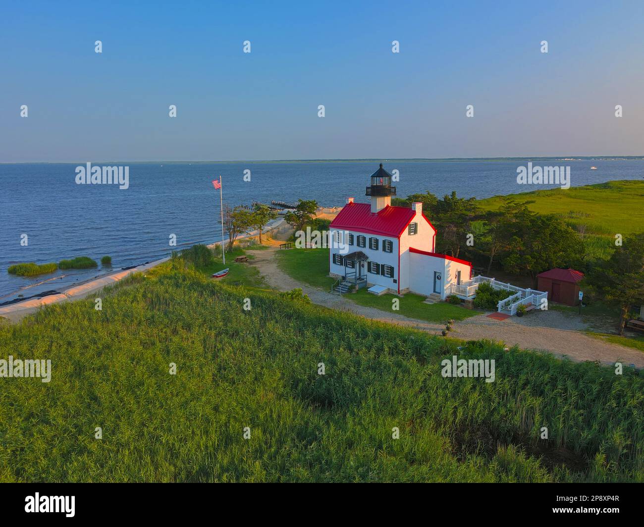 East point lighthouse, maurice river hi-res stock photography and ...