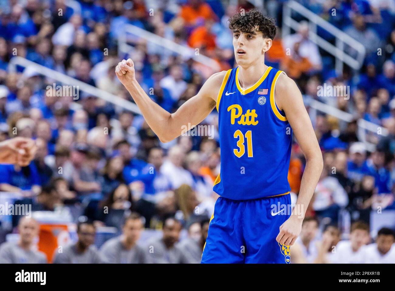 March 9, 2023: Pittsburgh Panthers forward Jorge Diaz Graham (31 ...