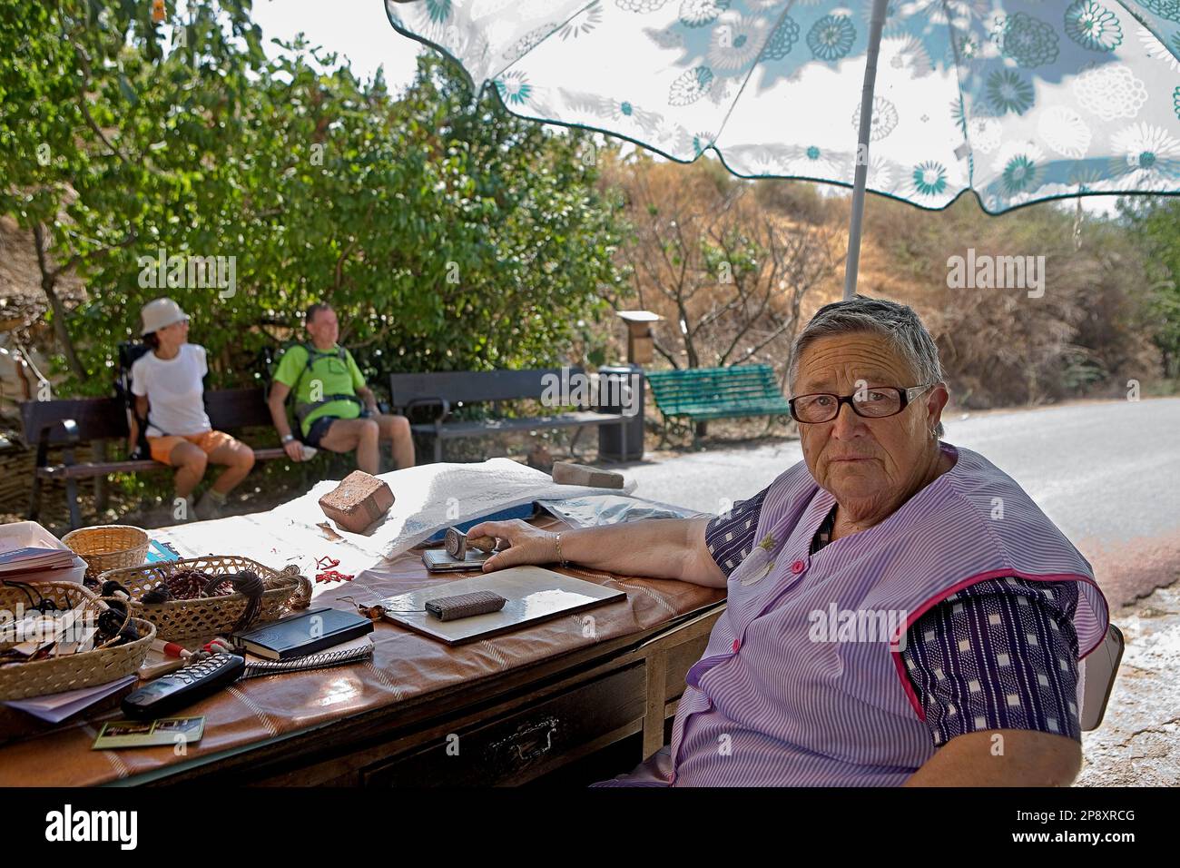 María, Daughter of the mythical Felisa (1910-2002) and pilgrims. Maria ...
