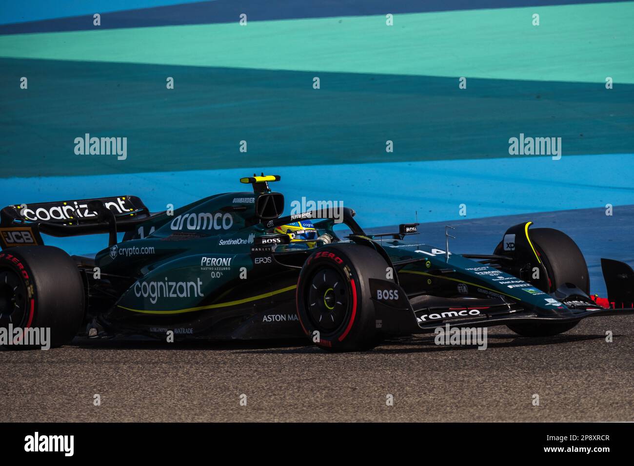 MANAMA, BAHRAIN, Sakhir circuit, 4. March 2023: #14, Fernando ALONSO ...