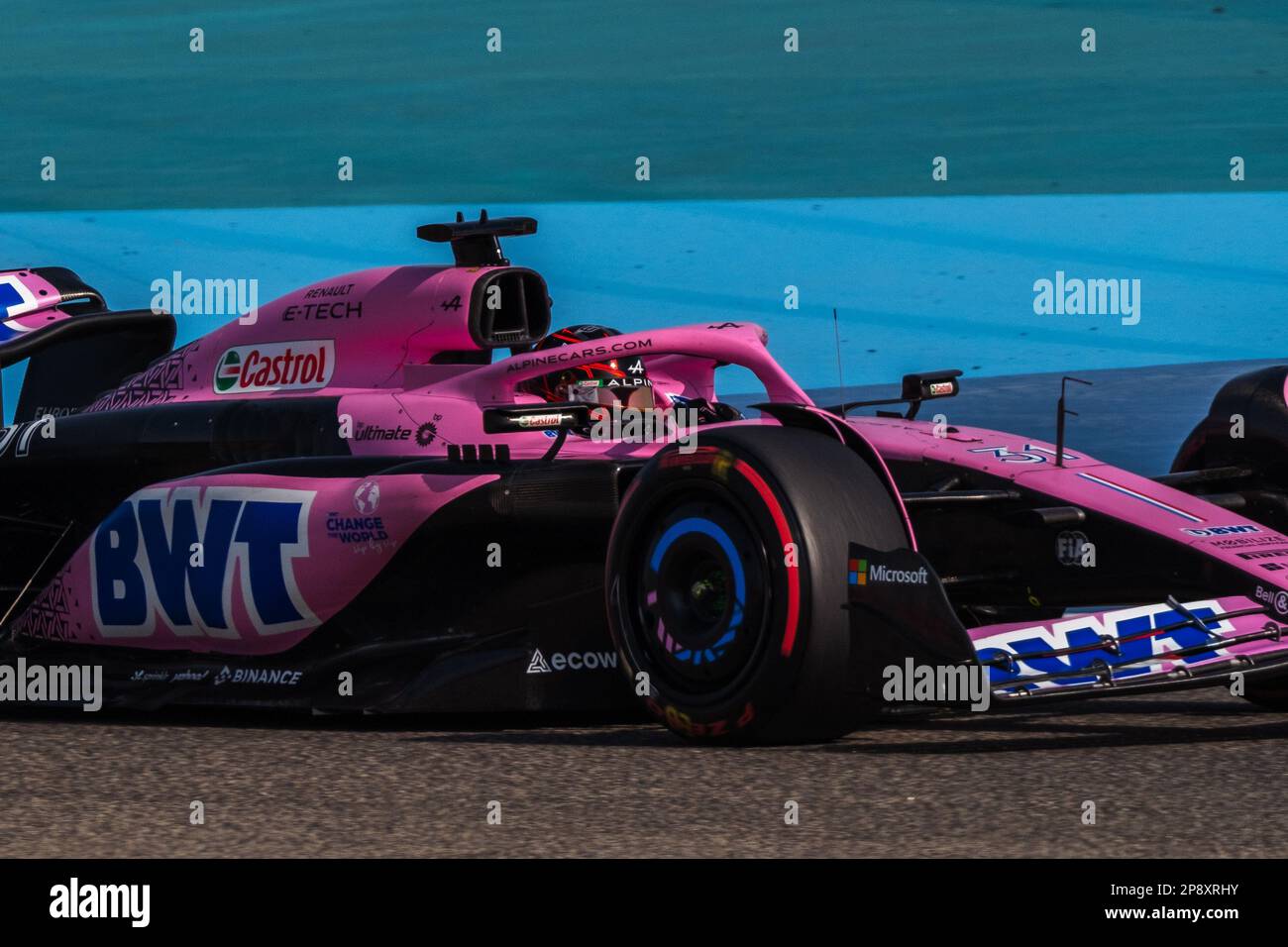 MANAMA, BAHRAIN, Sakhir circuit, 4. March 2023: #31, Esteban OCON, FRA ...