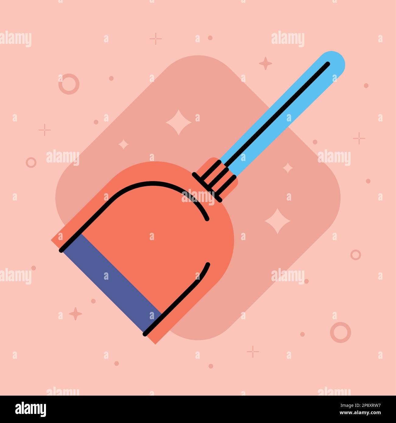 picker house keeping tool icon Stock Vector Image & Art - Alamy