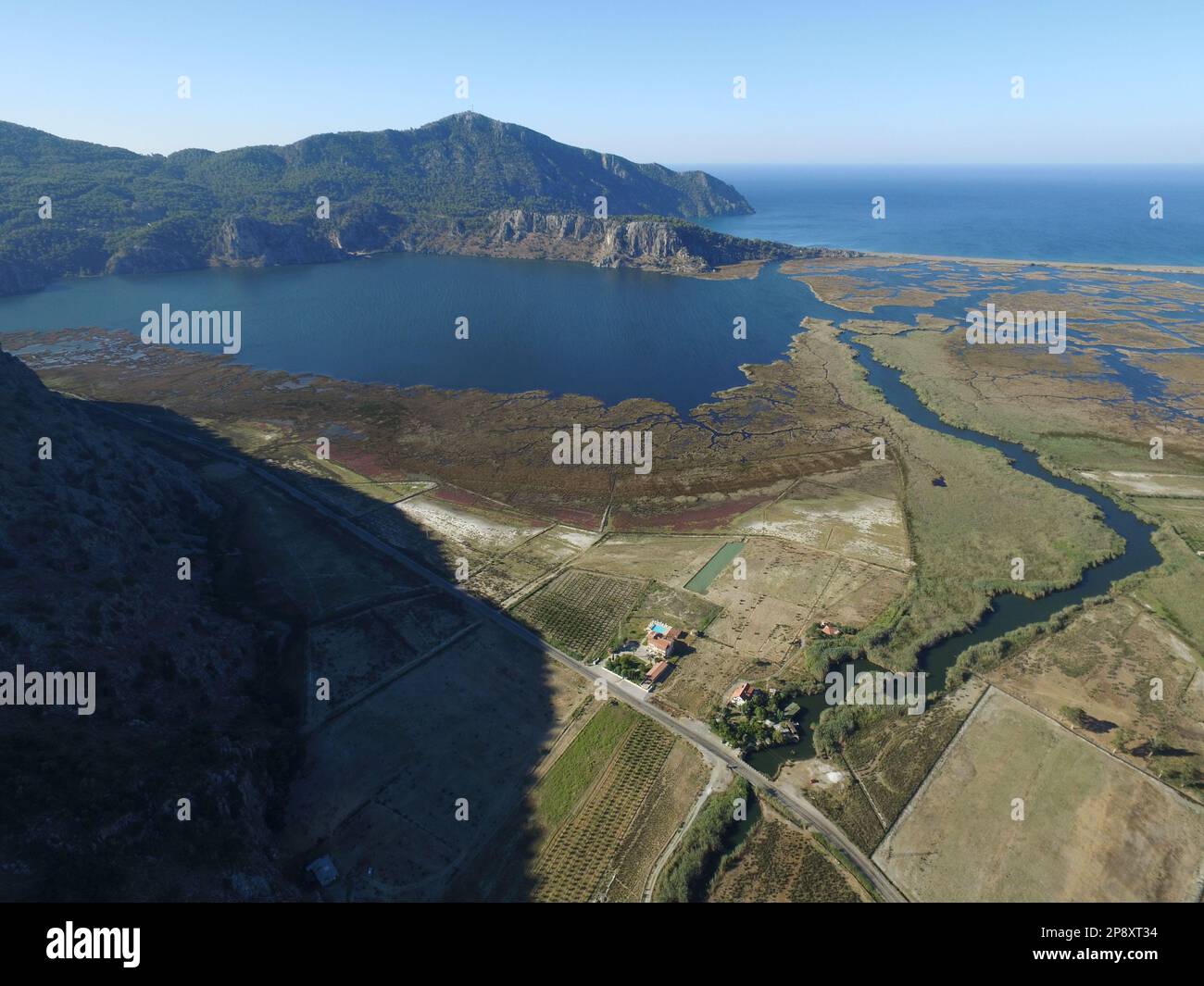 Dalyan turkey aerial hi-res stock photography and images - Alamy