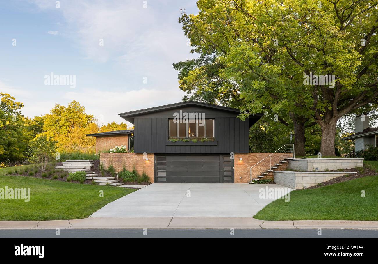 Tuck Under Garage Sloping Drive