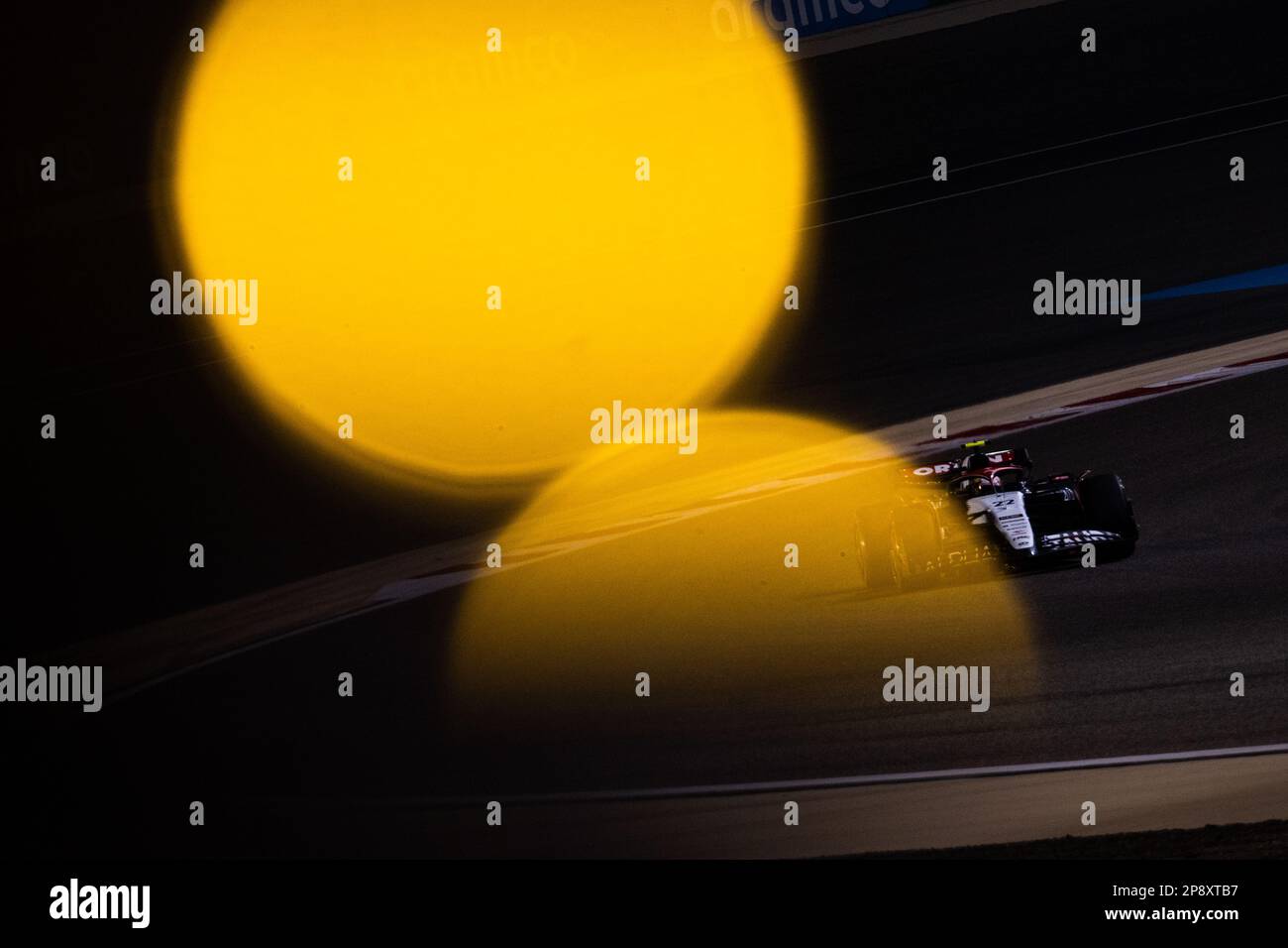 MANAMA, BAHRAIN, Sakhir circuit, 4. March 2023: #22, Yuki TSUNODA, JAP, Team Scuderia Alpha ...