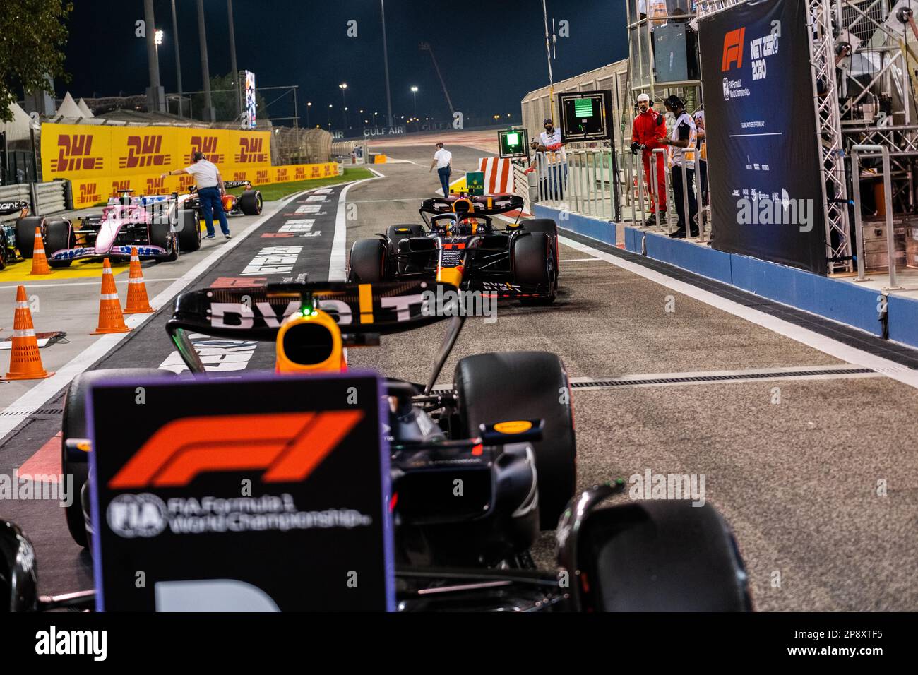MANAMA, BAHRAIN, Sakhir circuit, 4. March 2023: #11. Sergio PEREZ ...