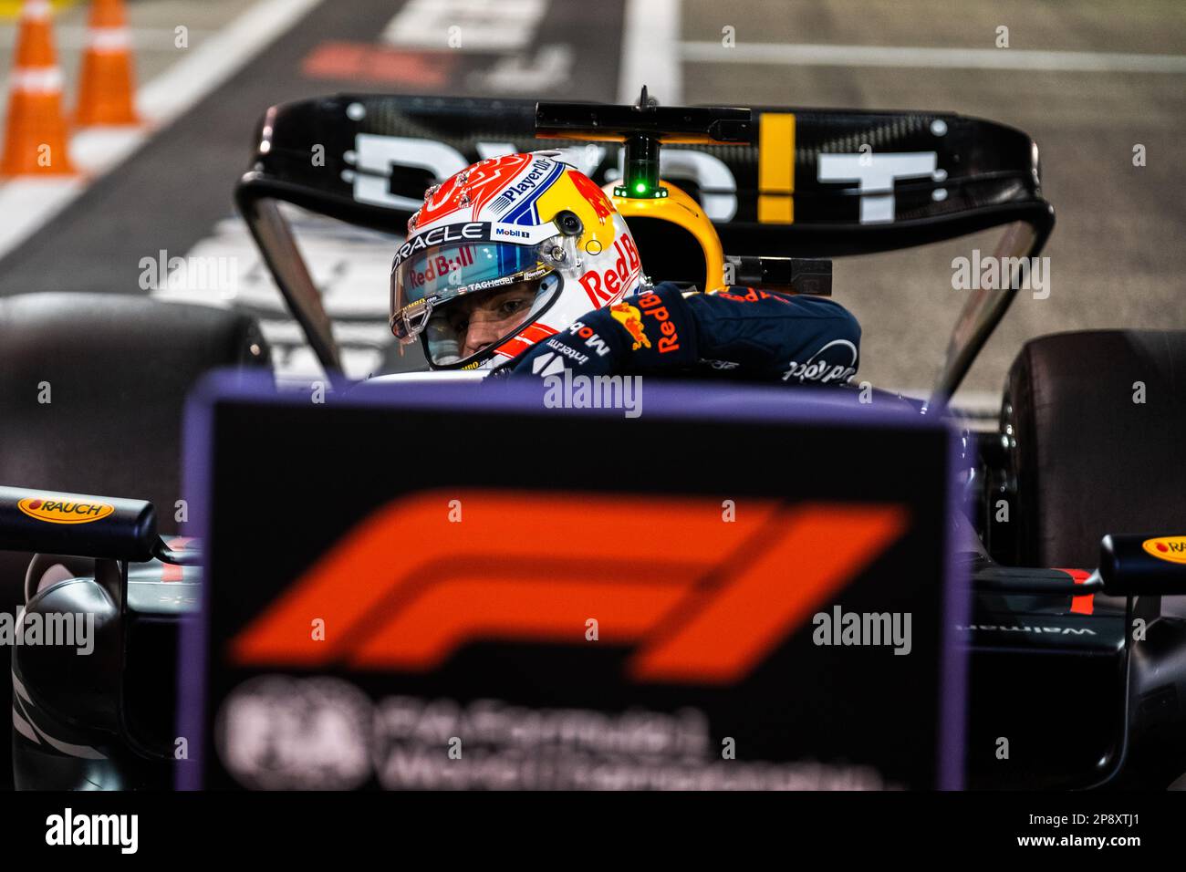 MANAMA, BAHRAIN, Sakhir circuit, 4. March 2023: #1, Max VERSTAPPEN, NDL ...