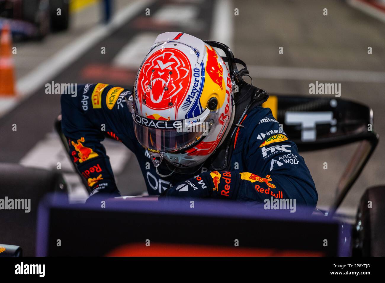 MANAMA, BAHRAIN, Sakhir circuit, 4. March 2023: #1, Max VERSTAPPEN, NDL ...