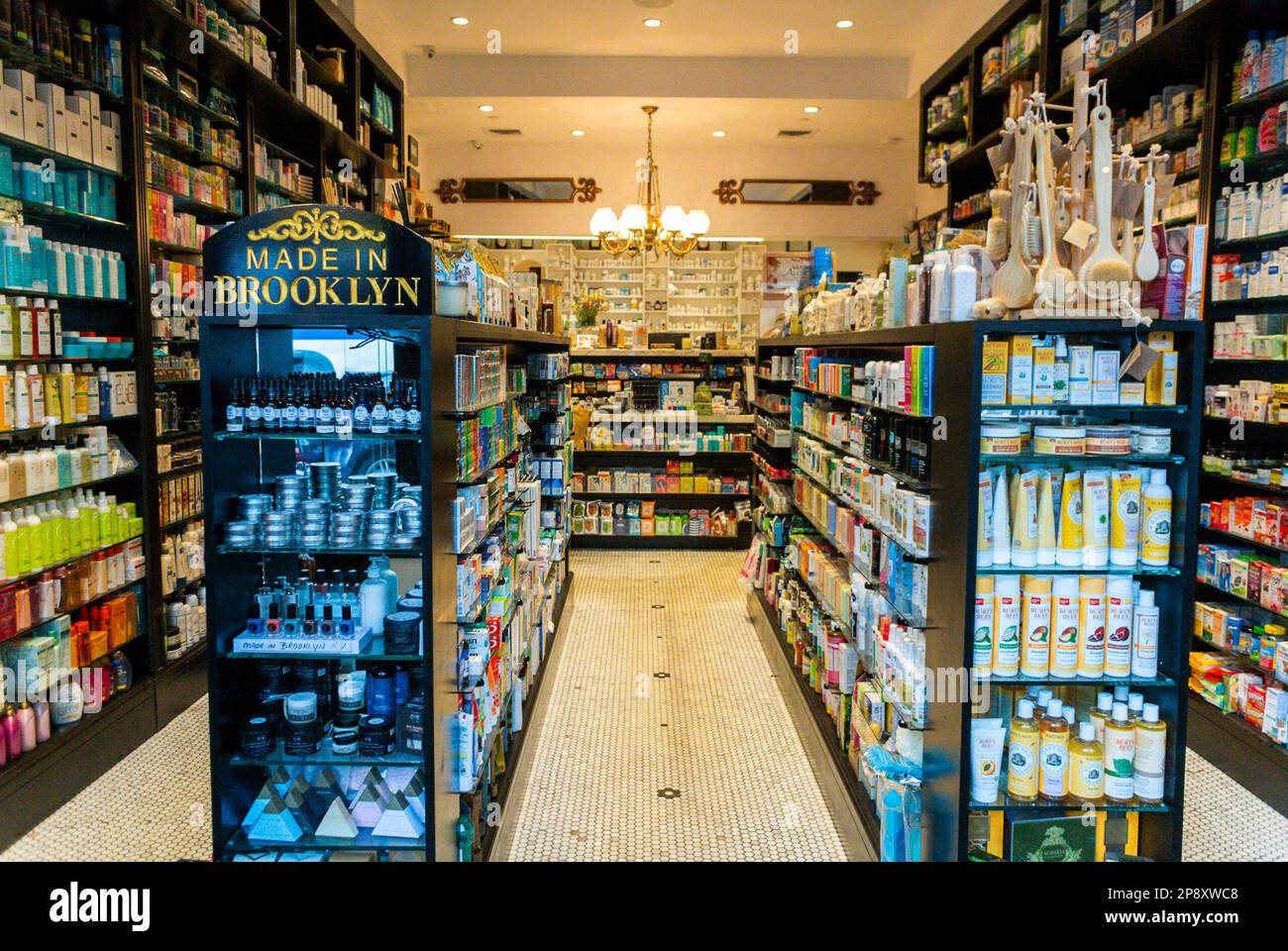 New York City, NY, USA, American Pharmacy, Drug, Store, interiors ...