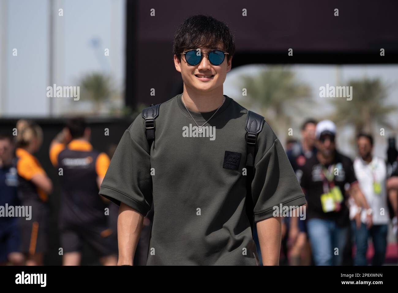 MANAMA, BAHRAIN, Sakhir circuit, 5. March 2023: #22, Yuki TSUNODA, JAP, Team Scuderia Alpha ...