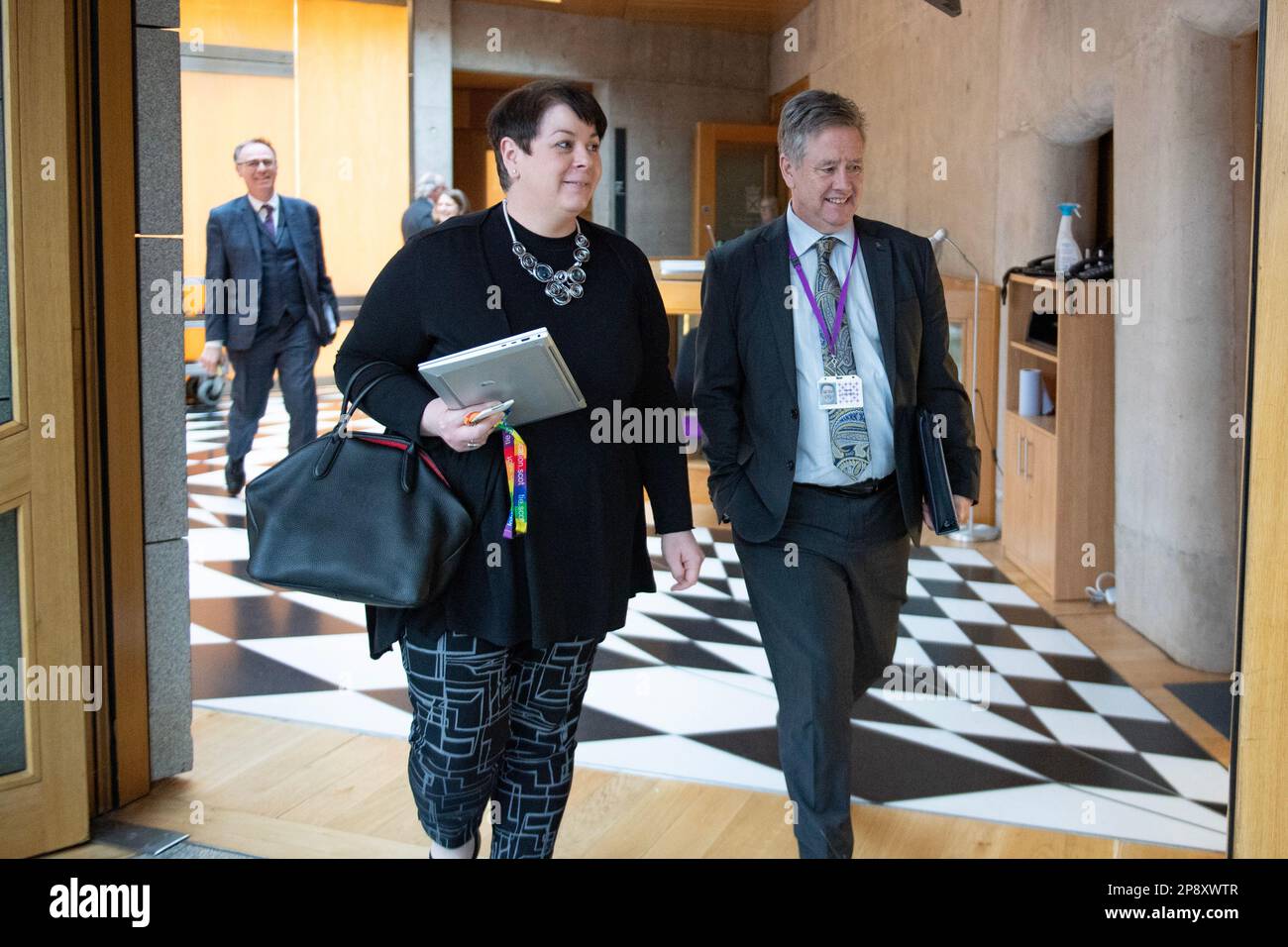 Edinburgh, Scotland, UK. 9th Mar, 2023. PICTURED: (L-R) Elena Whitham ...