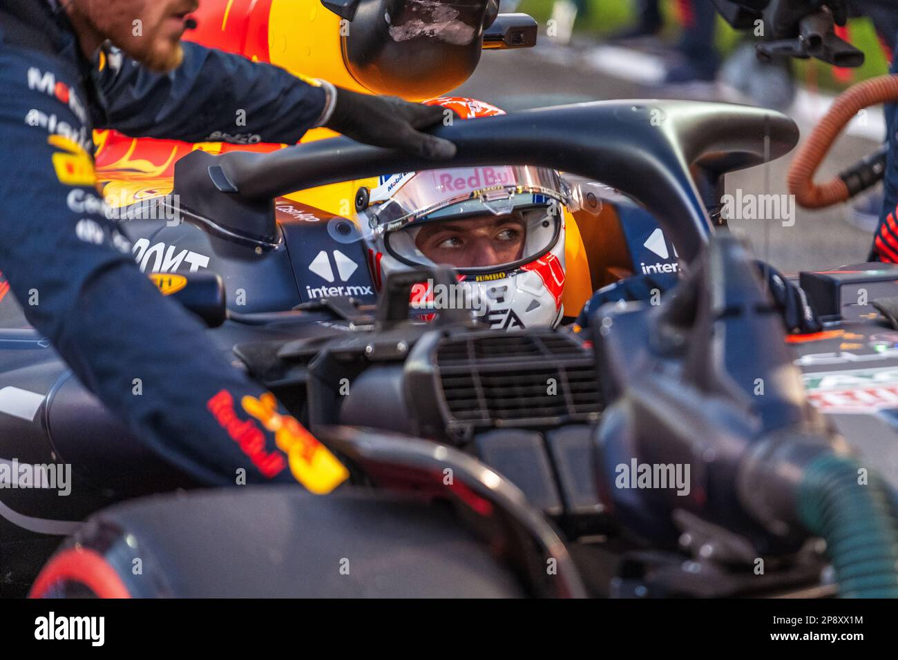 MANAMA, BAHRAIN, Sakhir circuit, 5. March 2023: #1, Max VERSTAPPEN, NDL ...