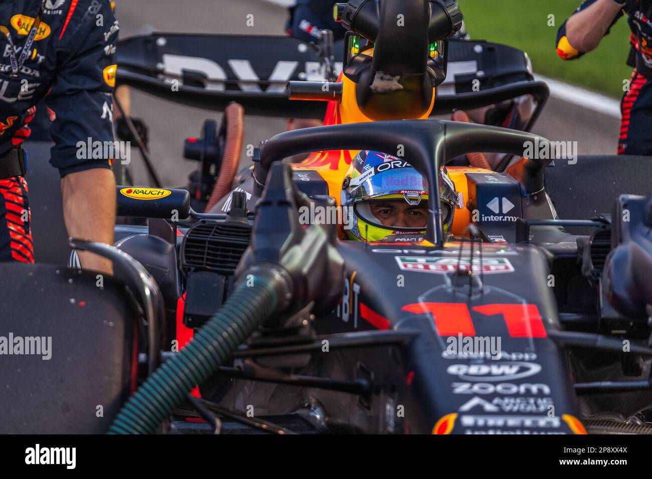 MANAMA, BAHRAIN, Sakhir circuit, 5. March 2023: #11. Sergio PEREZ ...