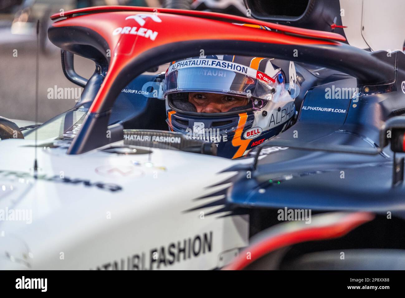 MANAMA, BAHRAIN, Sakhir circuit, 5. March 2023: #21, Nick de VRIES, NDL,, Scuderia Alpha Tauri ...