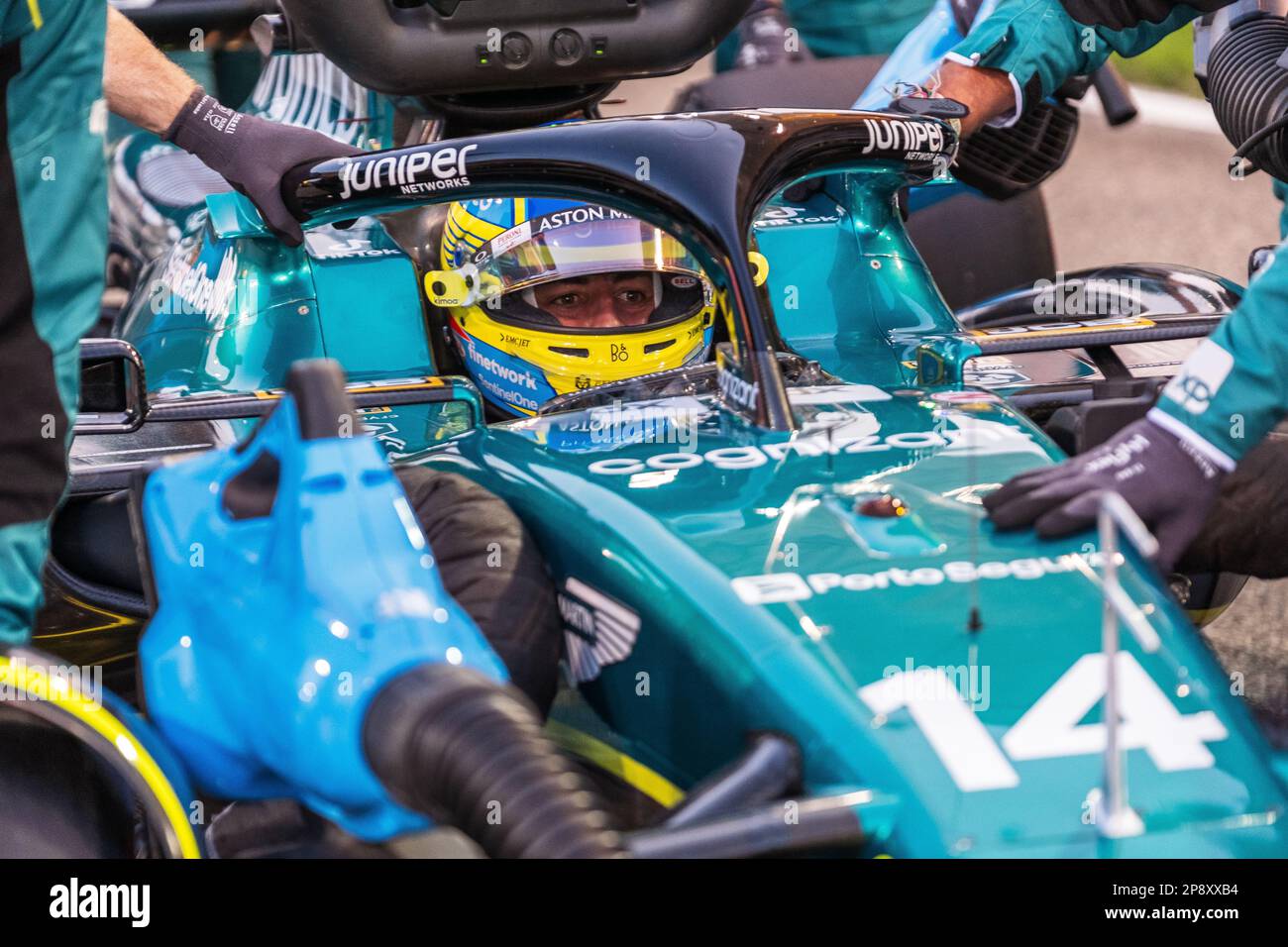 MANAMA, BAHRAIN, Sakhir circuit, 5. March 2023: during the Bahrain ...