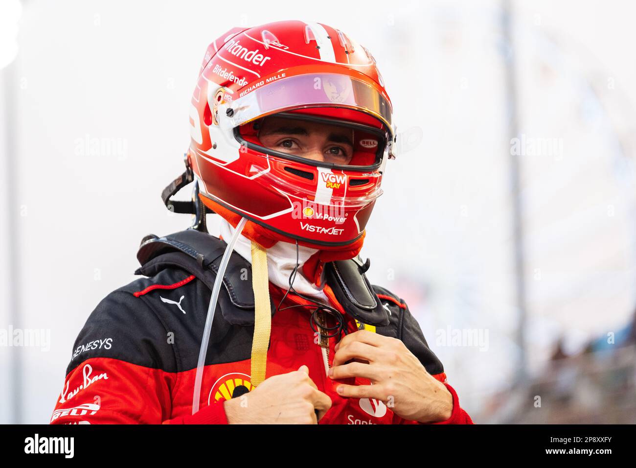 MANAMA, BAHRAIN, Sakhir circuit, 5. March 2023: #16, Charles LECLERC ...