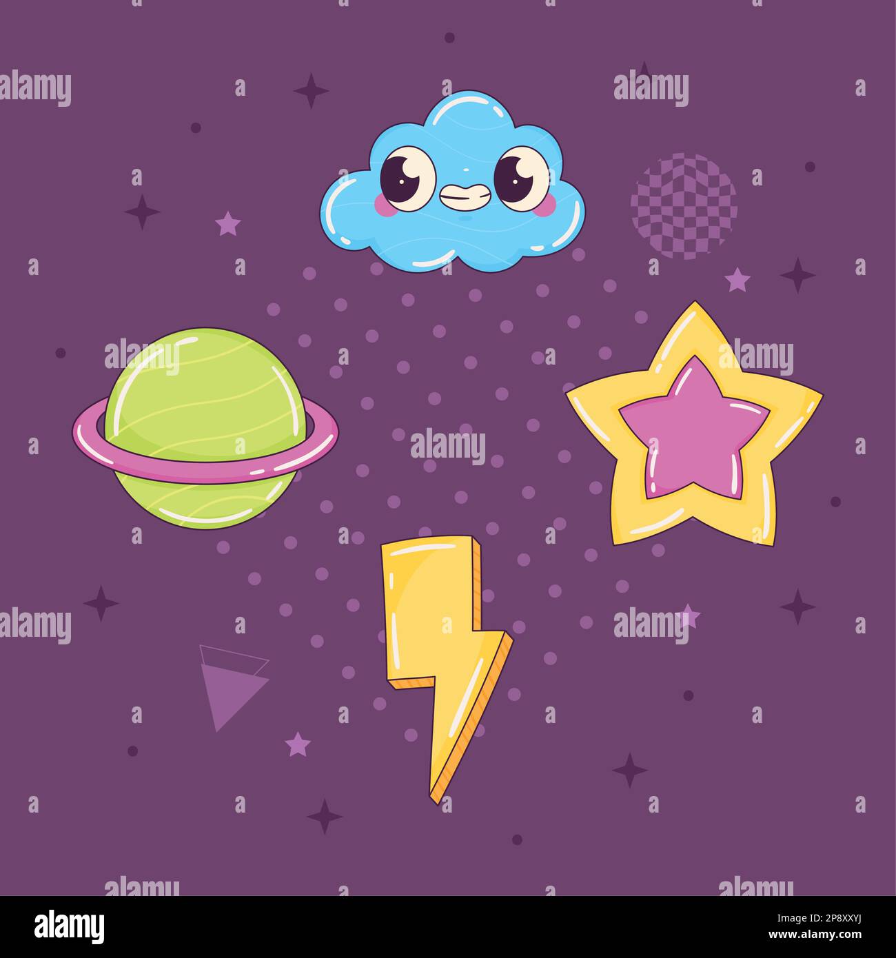 1970s icons Stock Vector Images - Alamy
