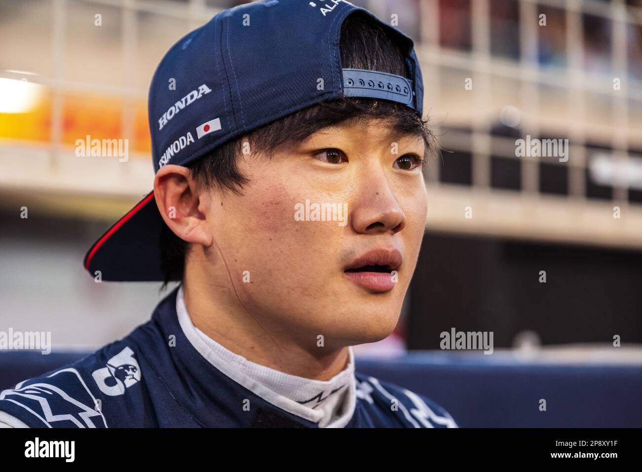MANAMA, BAHRAIN, Sakhir circuit, 5. March 2023: #22, Yuki TSUNODA, JAP, Team Scuderia Alpha ...