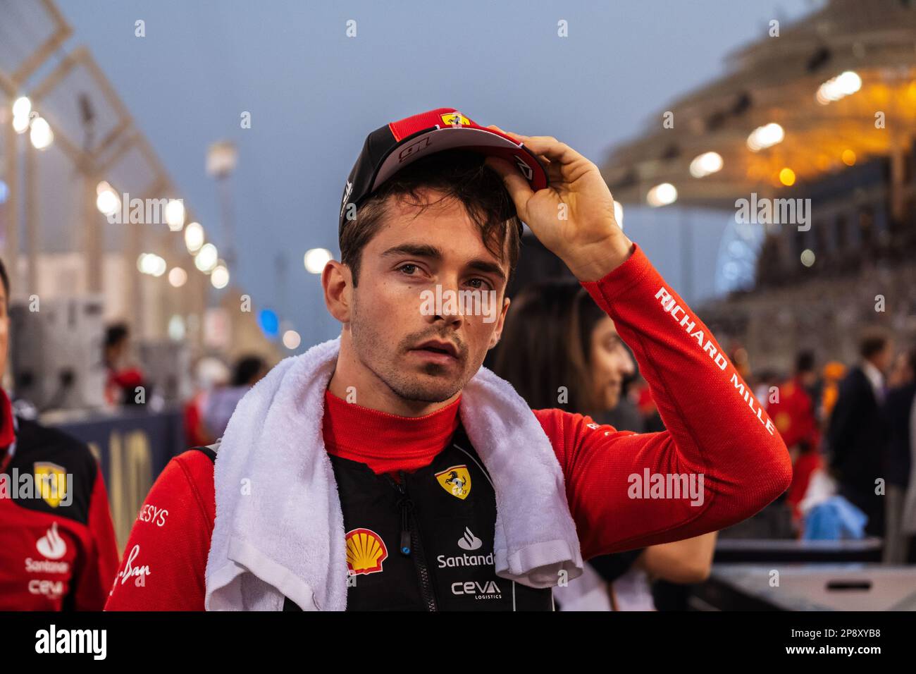 MANAMA, BAHRAIN, Sakhir circuit, 5. March 2023: #16, Charles LECLERC ...