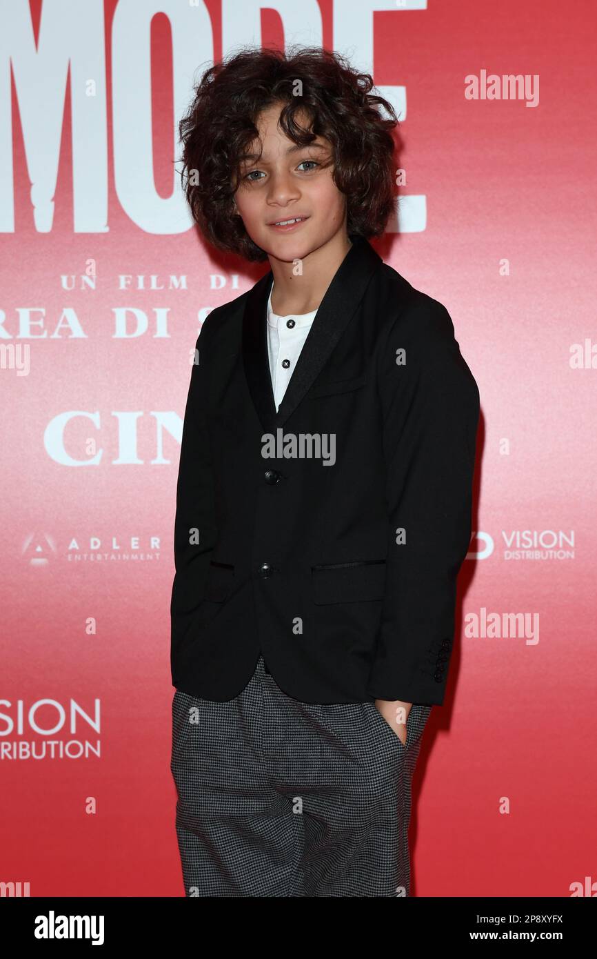 Milan, Italy. 09th Mar, 2023. Milan, film premiere "The last night of ...