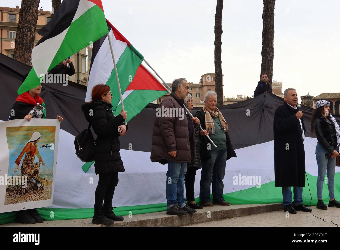 Benjamin netanyahu rome italy israel palestine palestinian pro hi-res ...